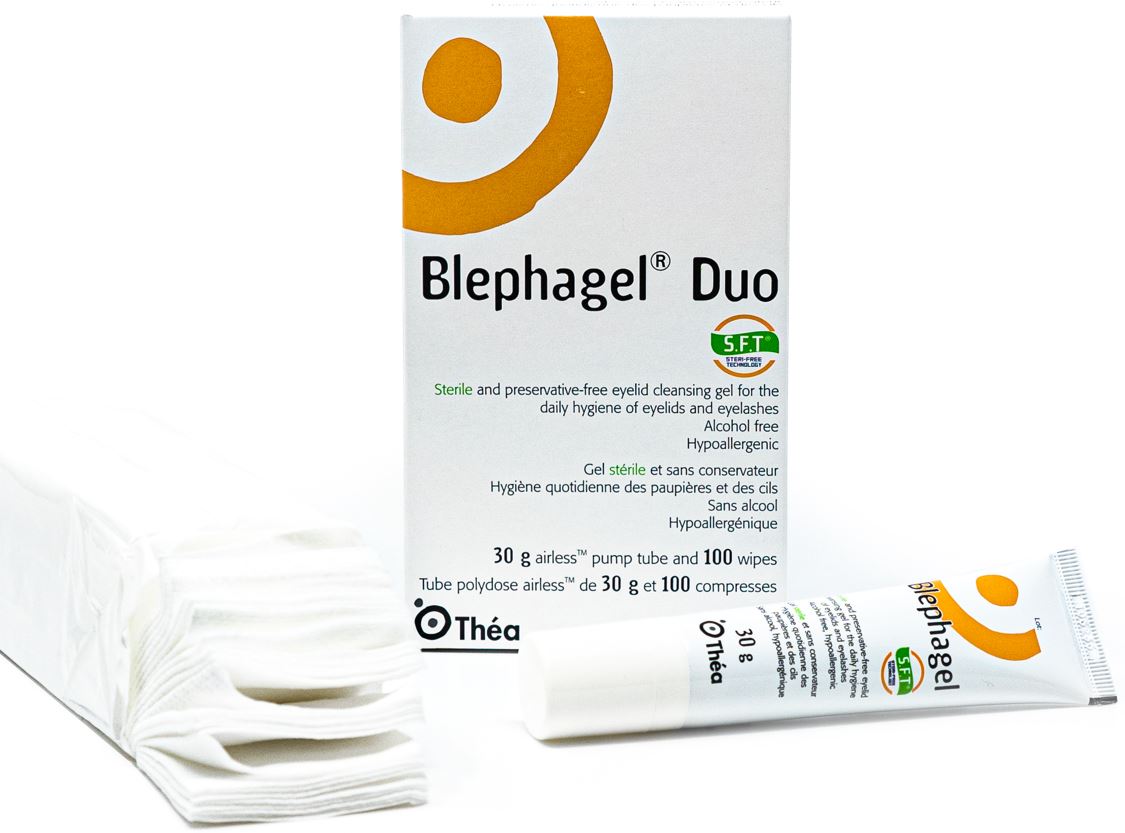 Blephagel duo - eyelid hygiene – Philémon maison d'optique